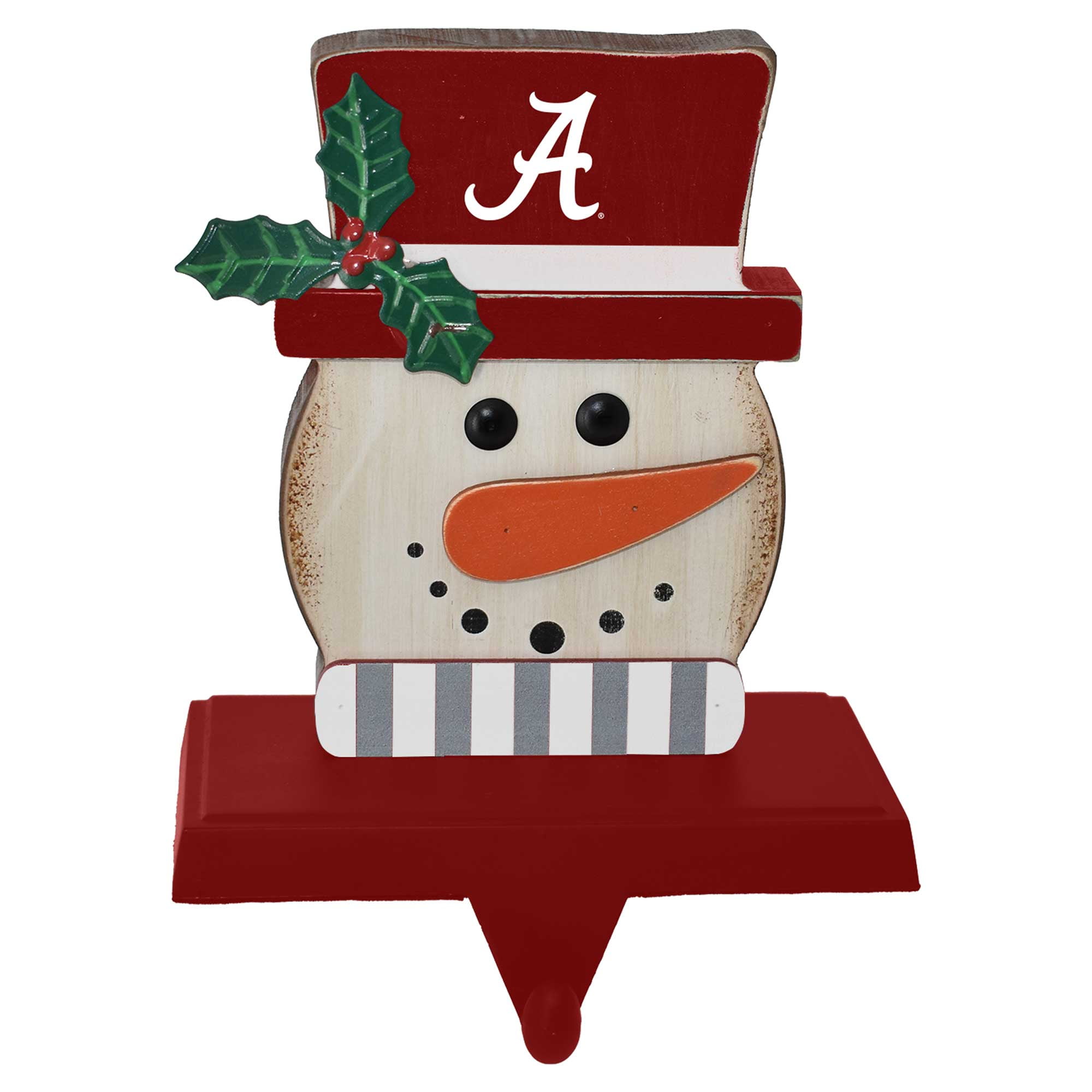 The Memory Company Alabama Crimson Tide Snowman Stocking Holders ...