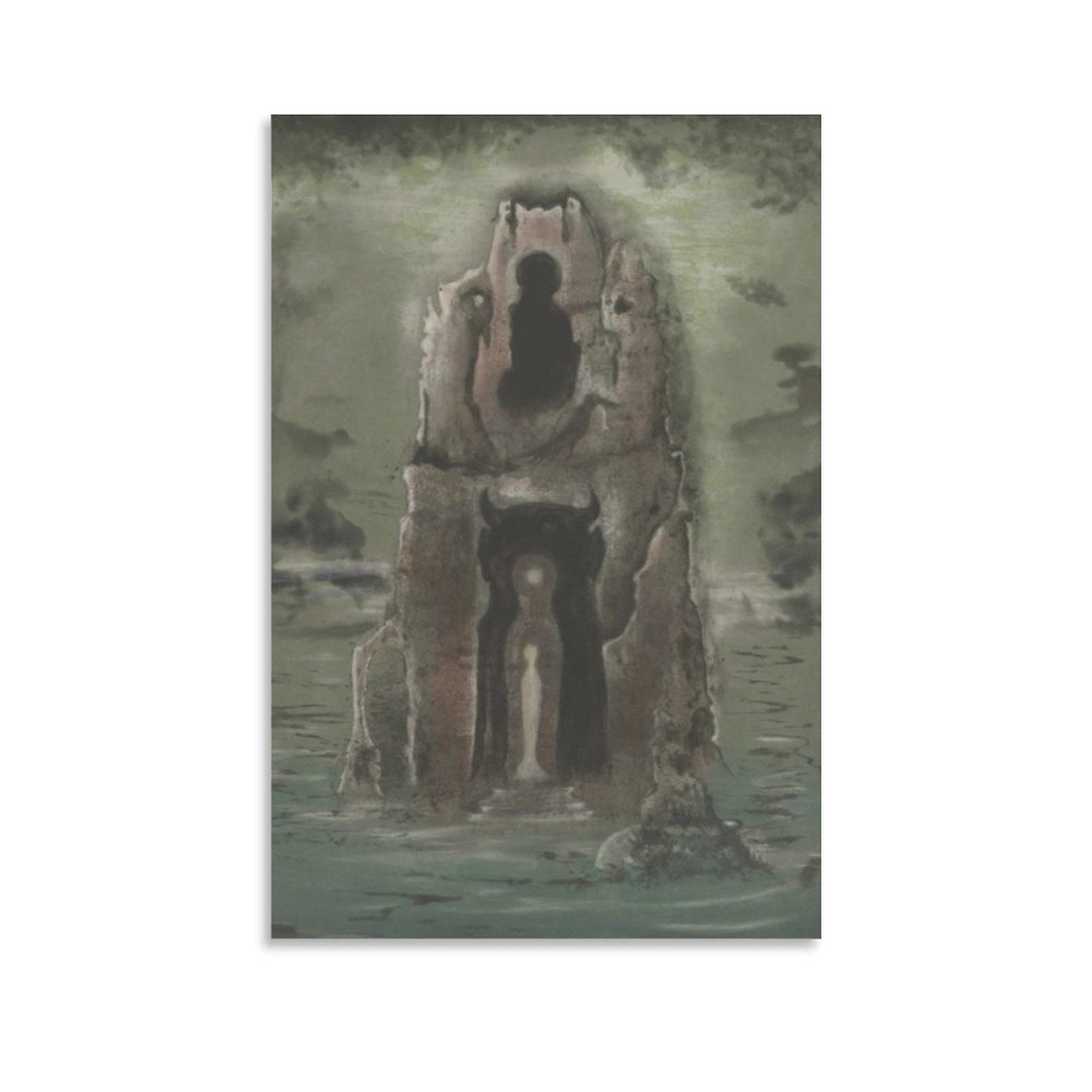 The Memory Tower 1995 by Leonora Carrington Painting Canvas Wall Art ...