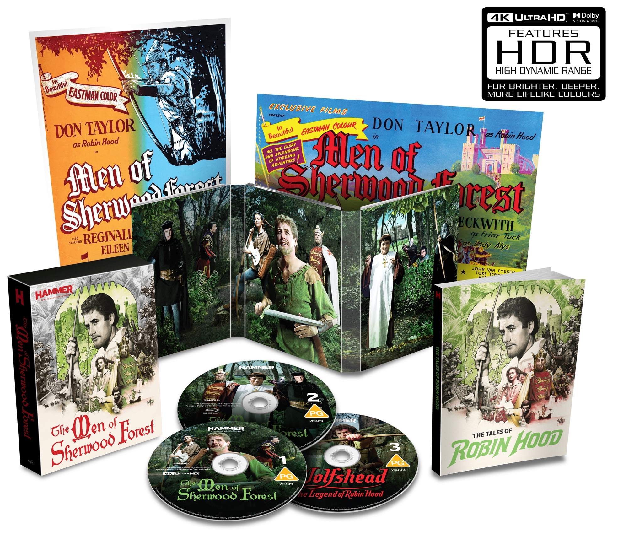The Men of Sherwood Forest Limited Collector's Edition (4K Ultra HD ...