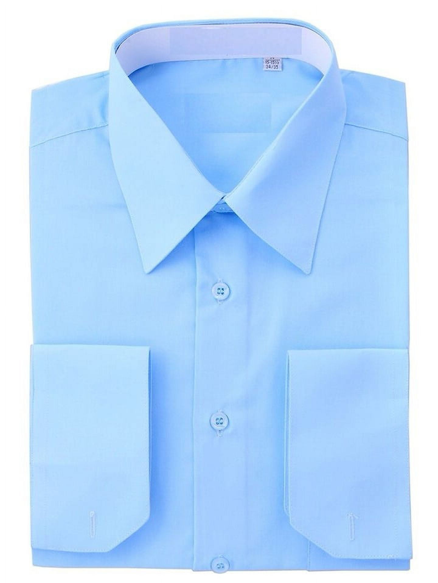 The Men's Shirts Italy Premium Long Sleeve French Convertible Cuff ...