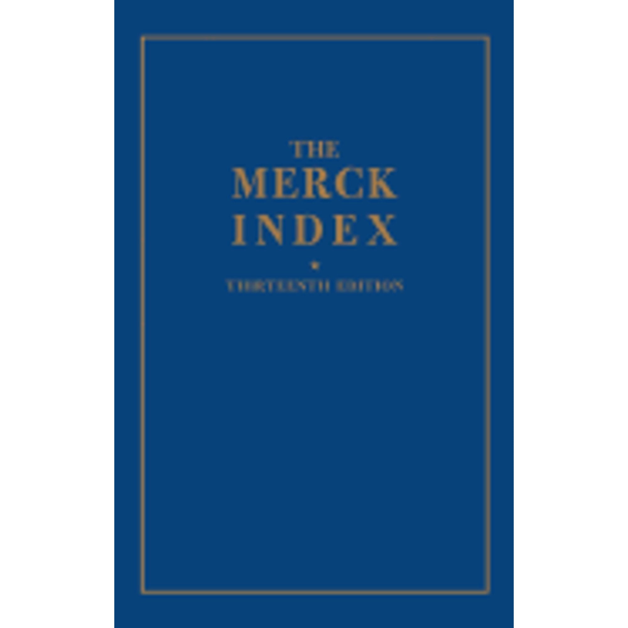 Pre-Owned The Merck Index: An Encyclopedia of Chemicals, Drugs, and ...