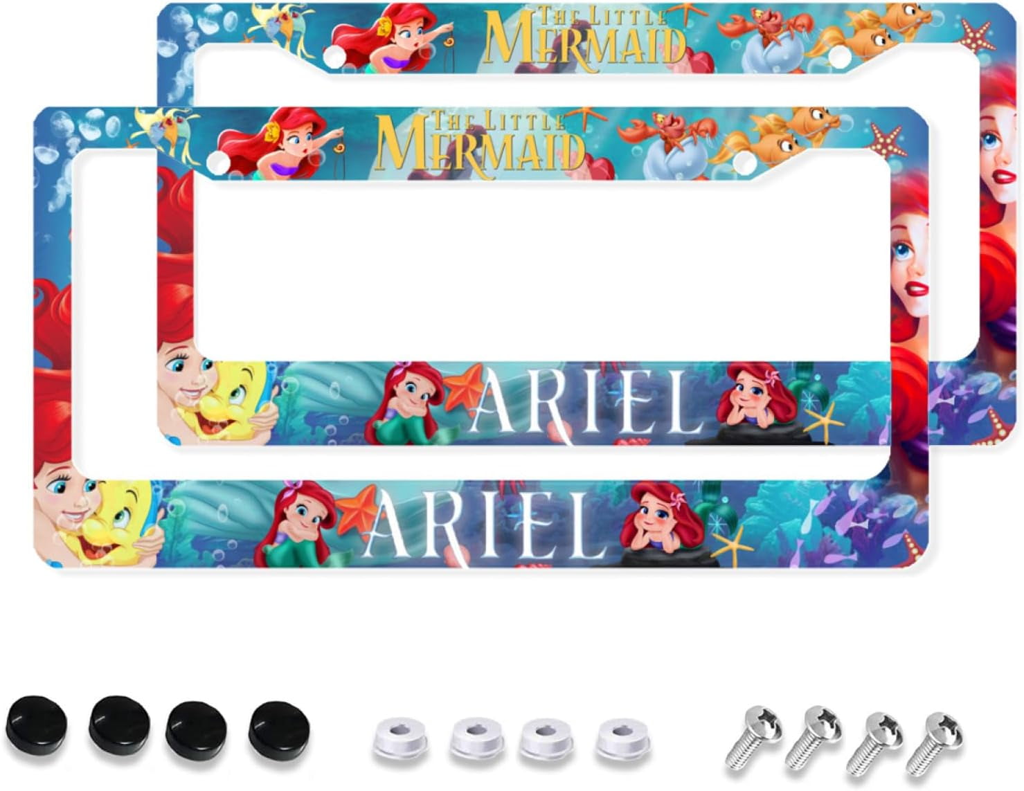 Mermaid License Plate Frame