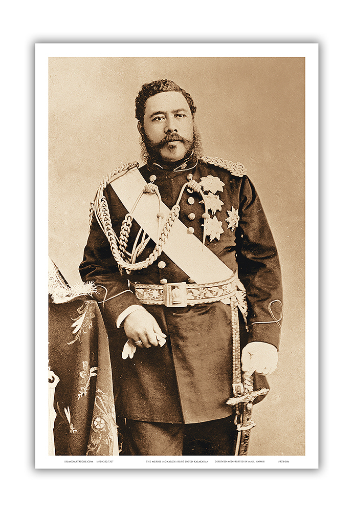 The Merrie Monarch - Hawaiian King David Kalākaua (Kalakaua) (1836-1891 ...