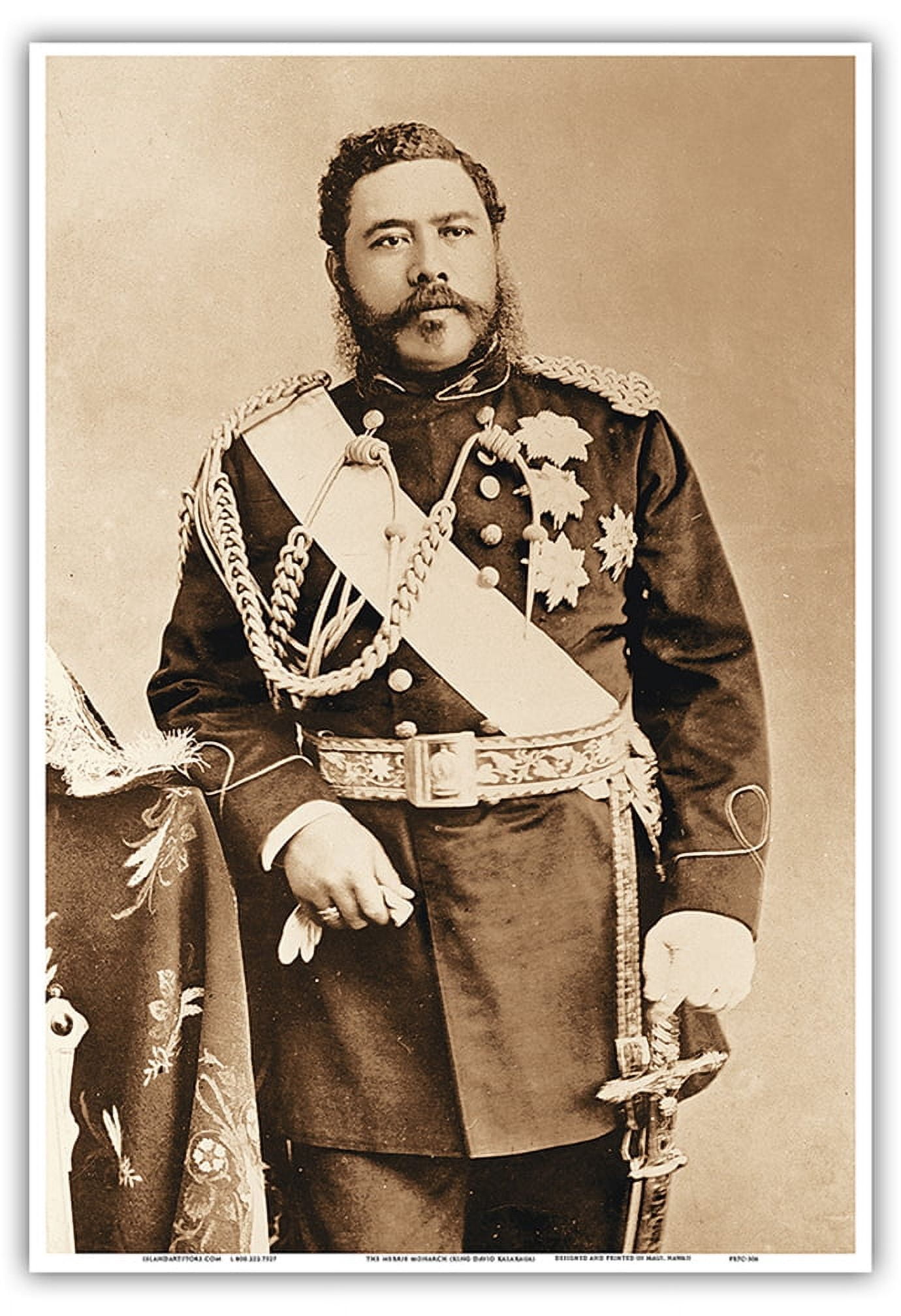 The Merrie Monarch - Hawaiian King David Kalākaua (Kalakaua) (1836-1891 ...