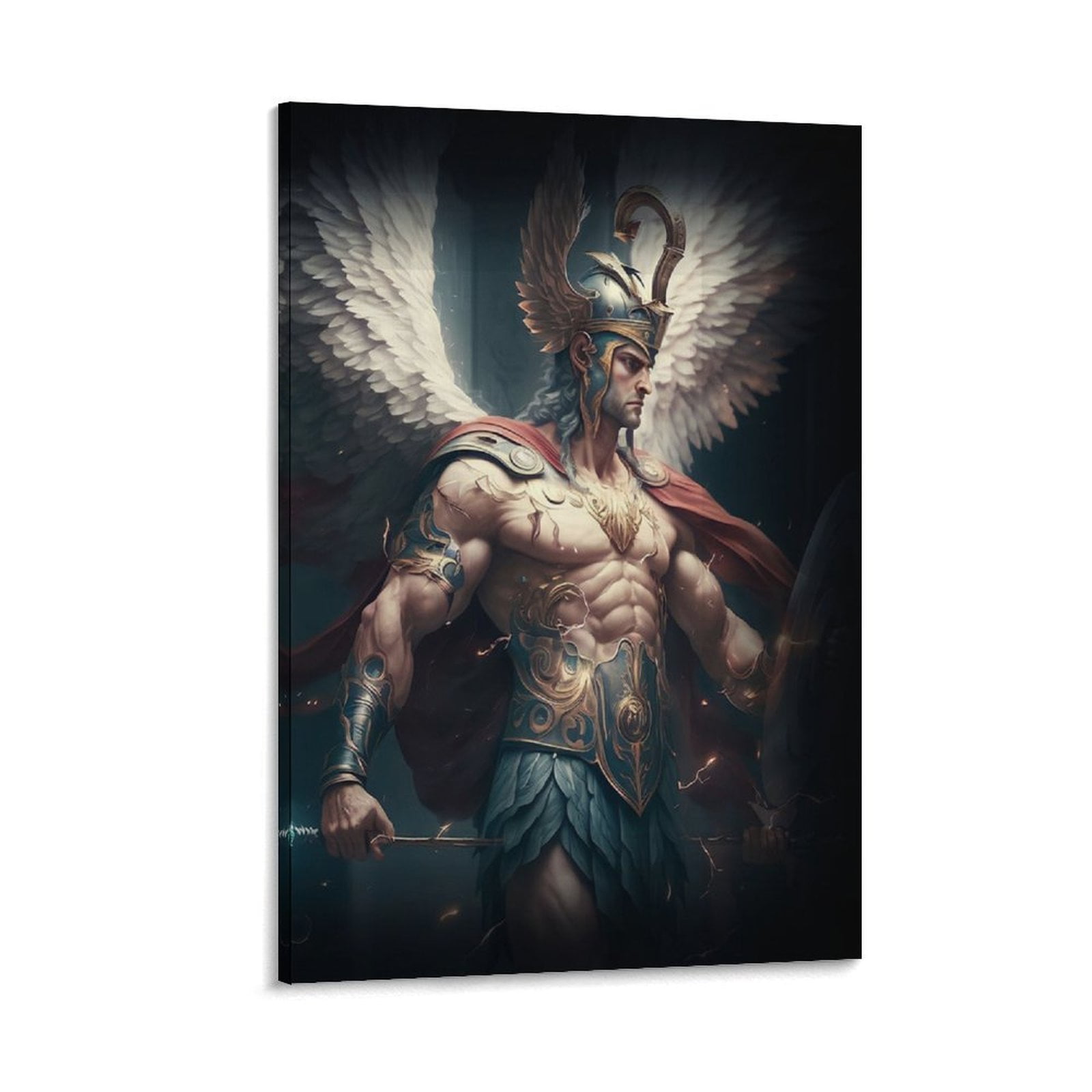 The Messenger God Poster of Ancient Greek Gods Picture Print Canvas ...