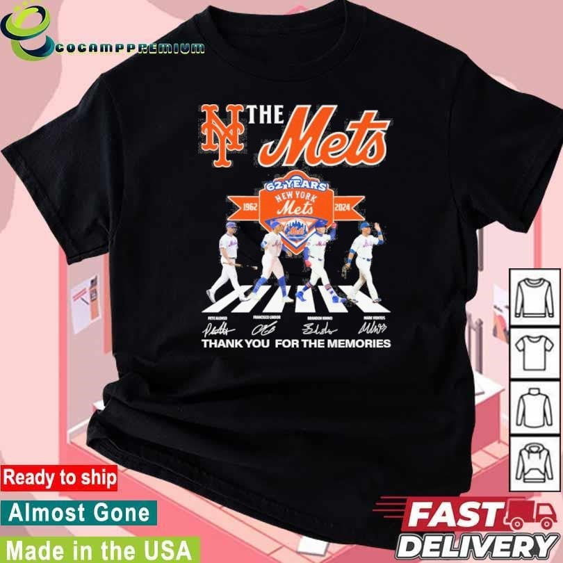 The Mets Abbey Road Nlcs 62 Years 1962-2024 Thank You For The Memories ...