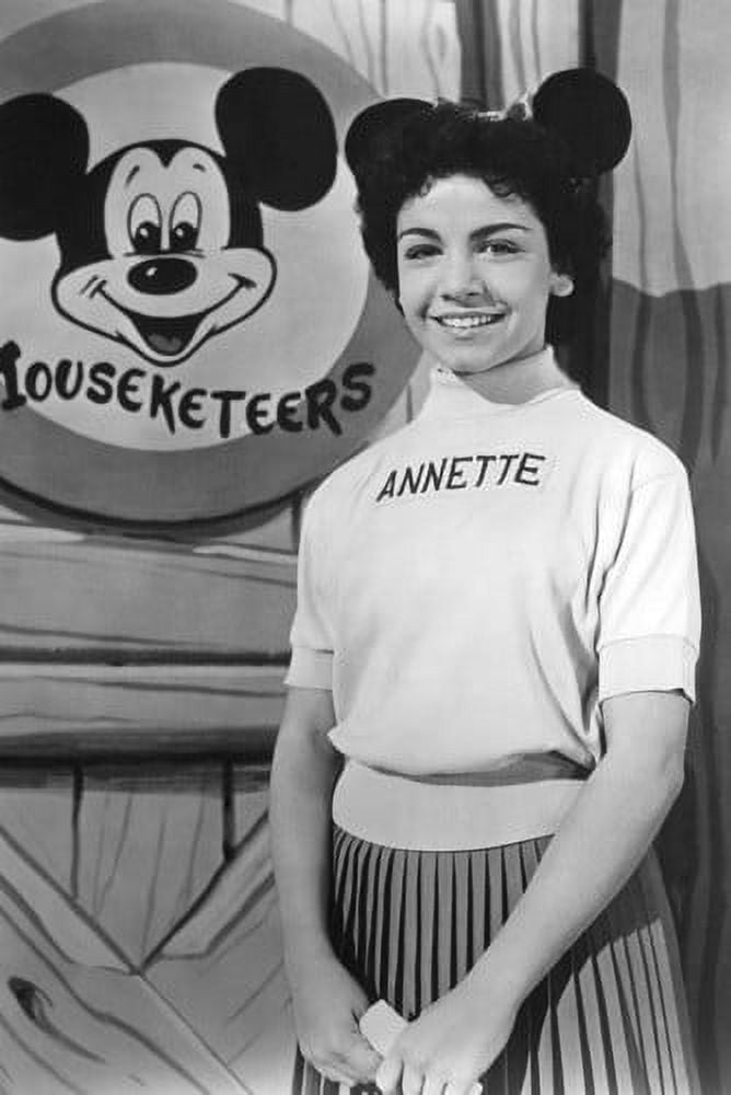 The Mickey Mouse Club Annette Funicello 24X36 Poster - Walmart.com