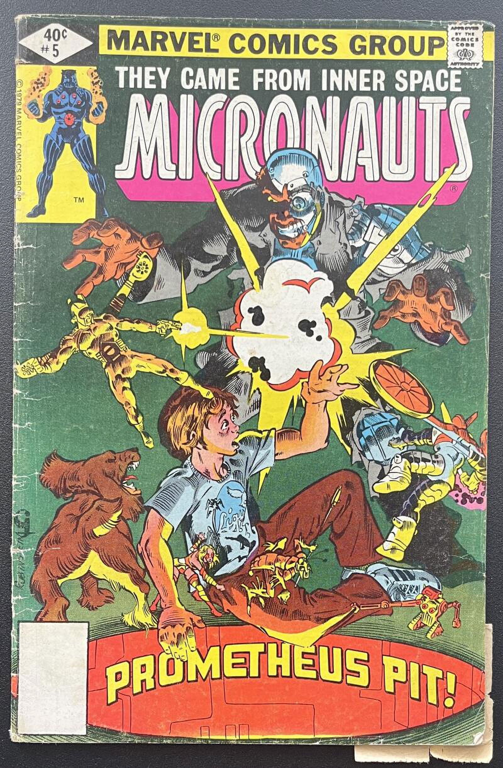 The Micronauts #5 Marvel Comic Book May. 1979 - Bronze Age CB44 ...