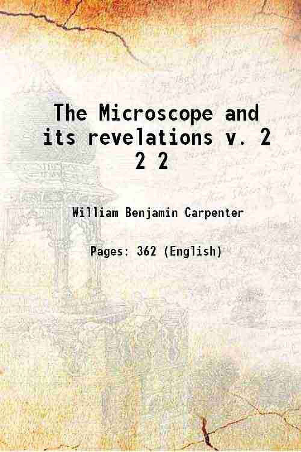 The Microscope and its revelations v. 2 Volume 2 1883 - Walmart.com
