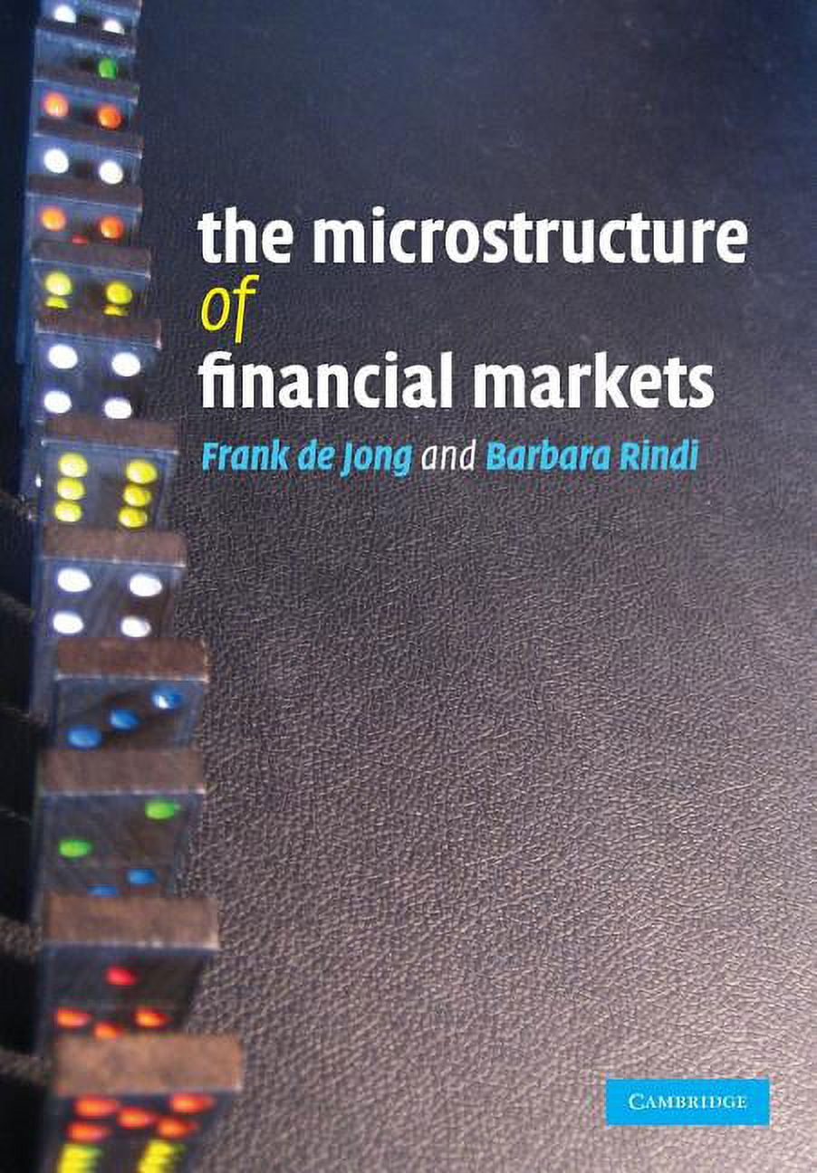 The Microstructure of Financial Markets, (Paperback) - Walmart.com