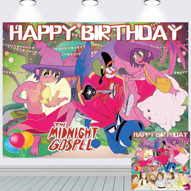 The Midnight Gospel Backdrop Banner Party Supplies Poster Movie Theme ...