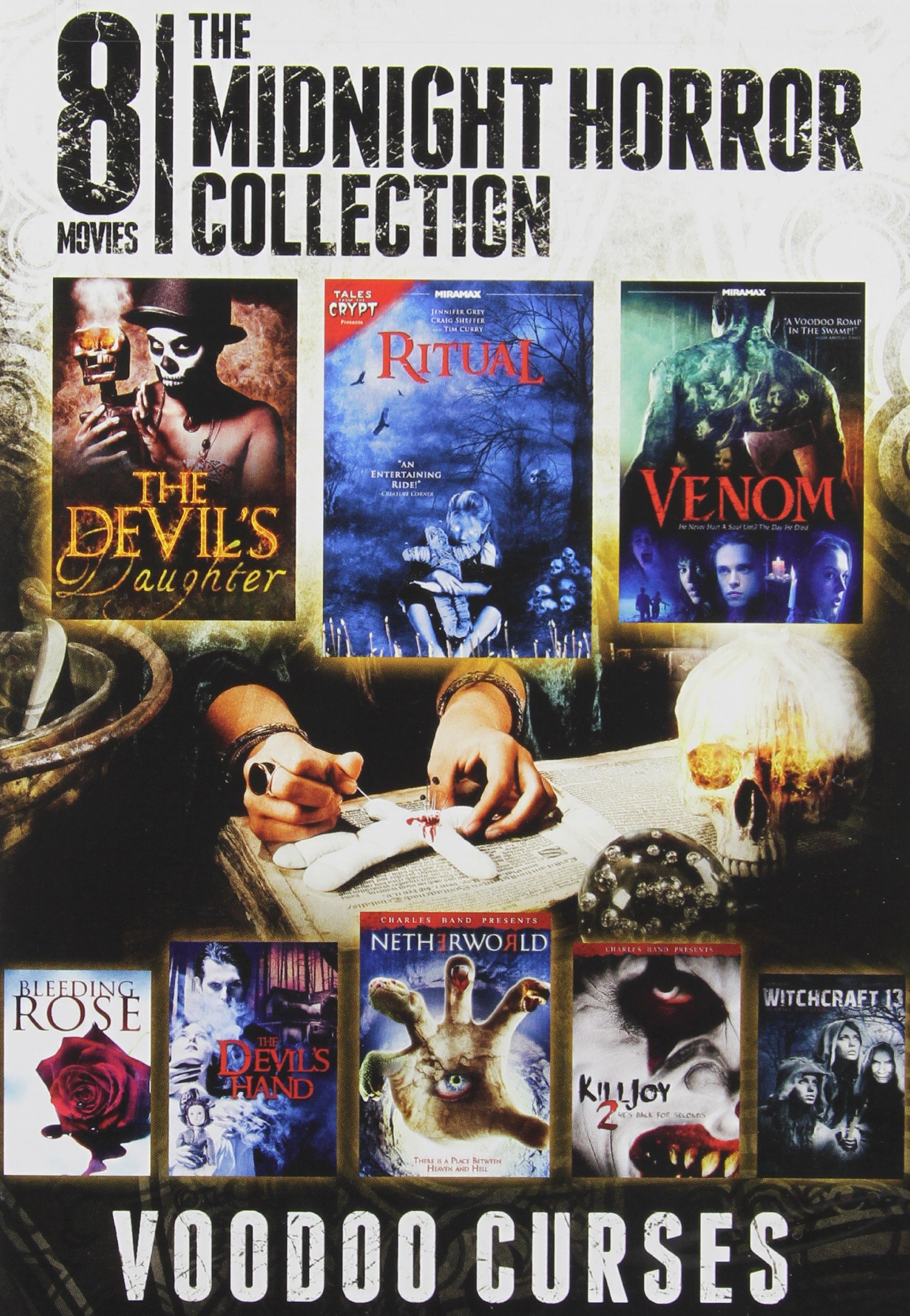 The Midnight Horror Collection: Voodoo Curses DVD - Walmart.com
