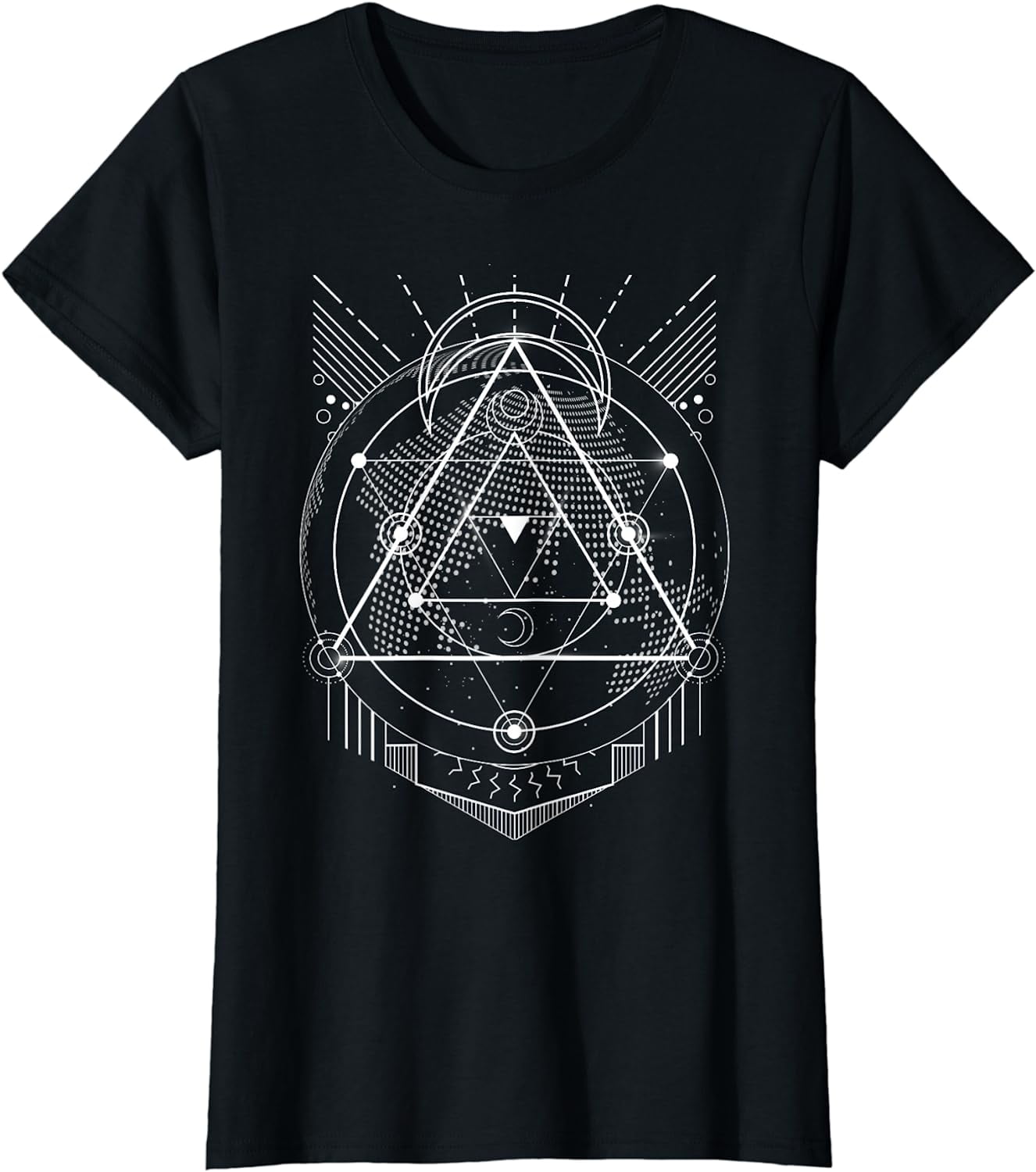 The Mighty Metatron Sacred Geometry Gift Designs T-Shirt - Walmart.com