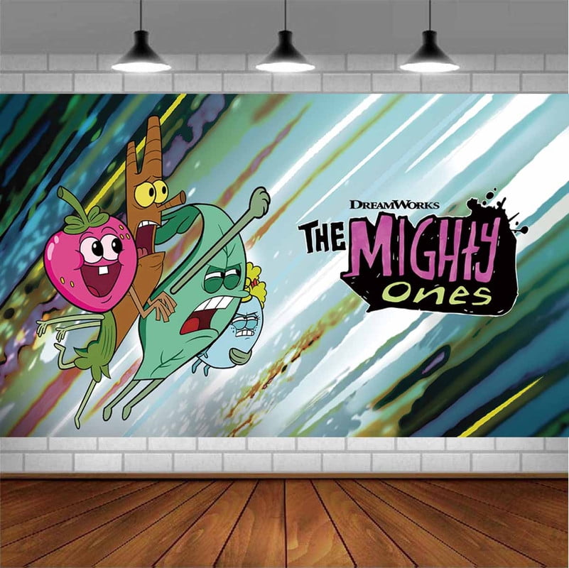 The Mighty Ones Backdrop Banner Party Supplies Poster Movie Theme ...