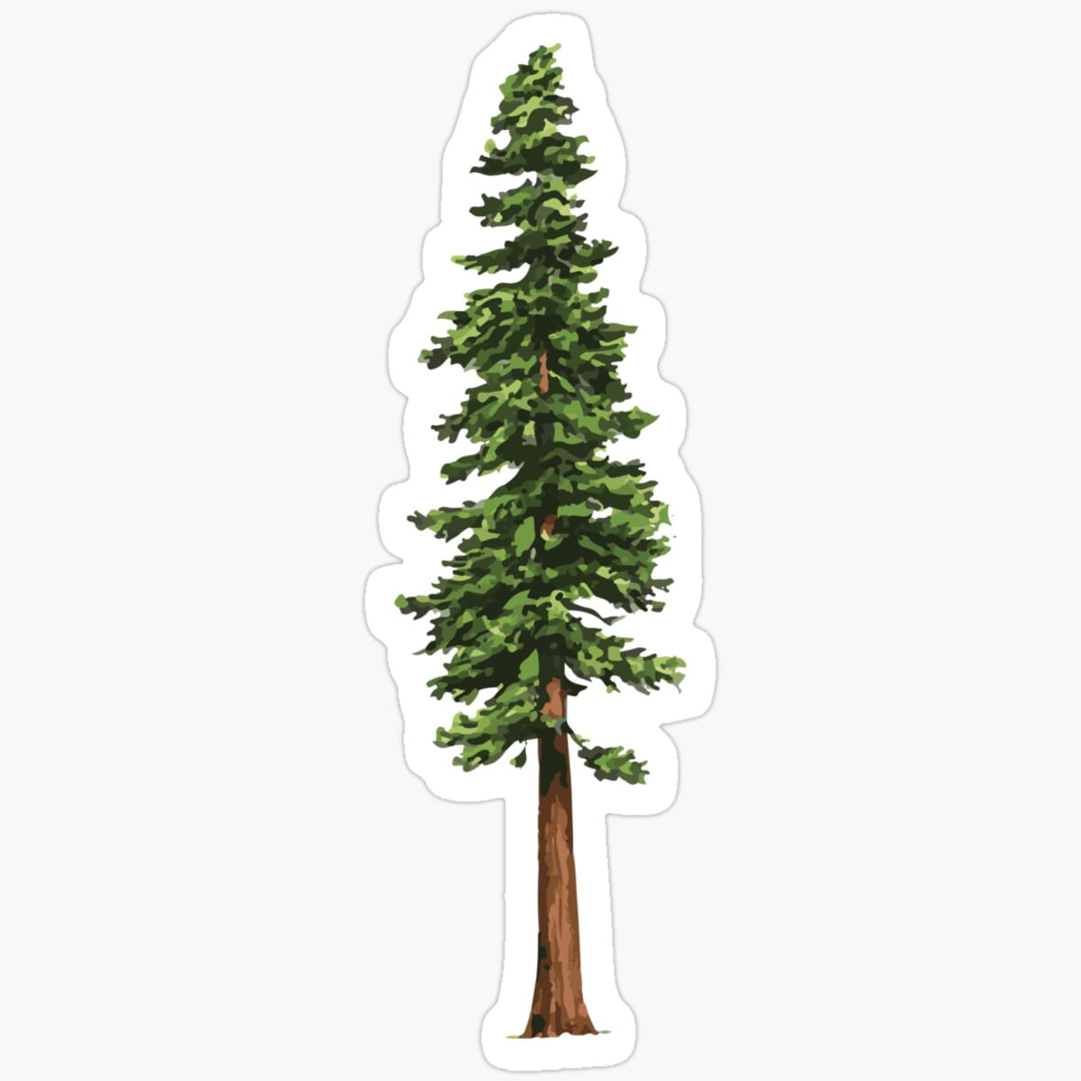 The Mighty Pine Sticker. Gift For You - Decorate Laptops, Water Bottles ...