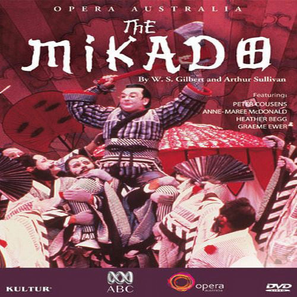 The Mikado: Gilbert and Sullivan: Opera Australia (DVD) - Walmart.com