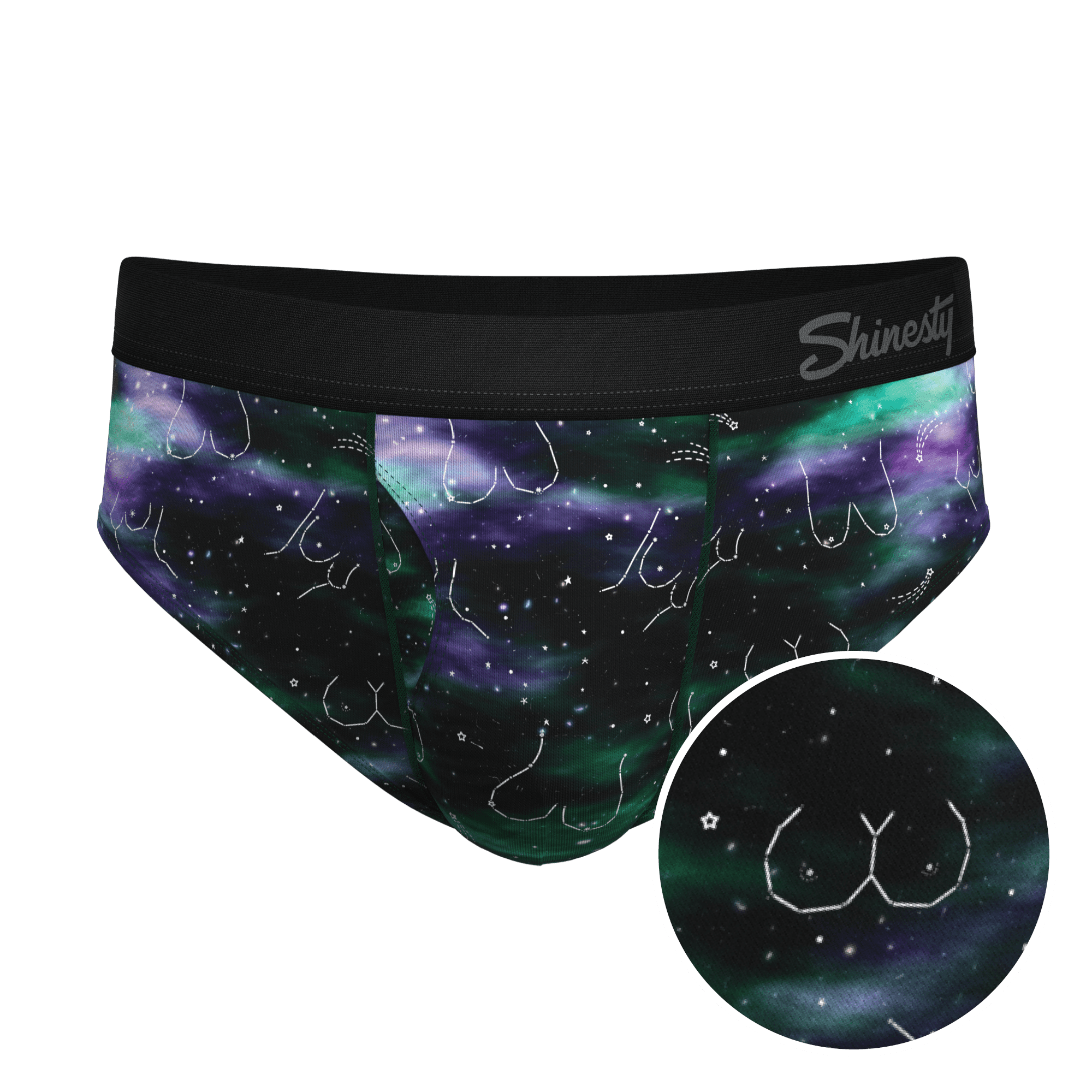 The Milky Way - Shinesty Northern Lights Ball Hammock Pouch Underwear Briefs 5X - Walmart.com