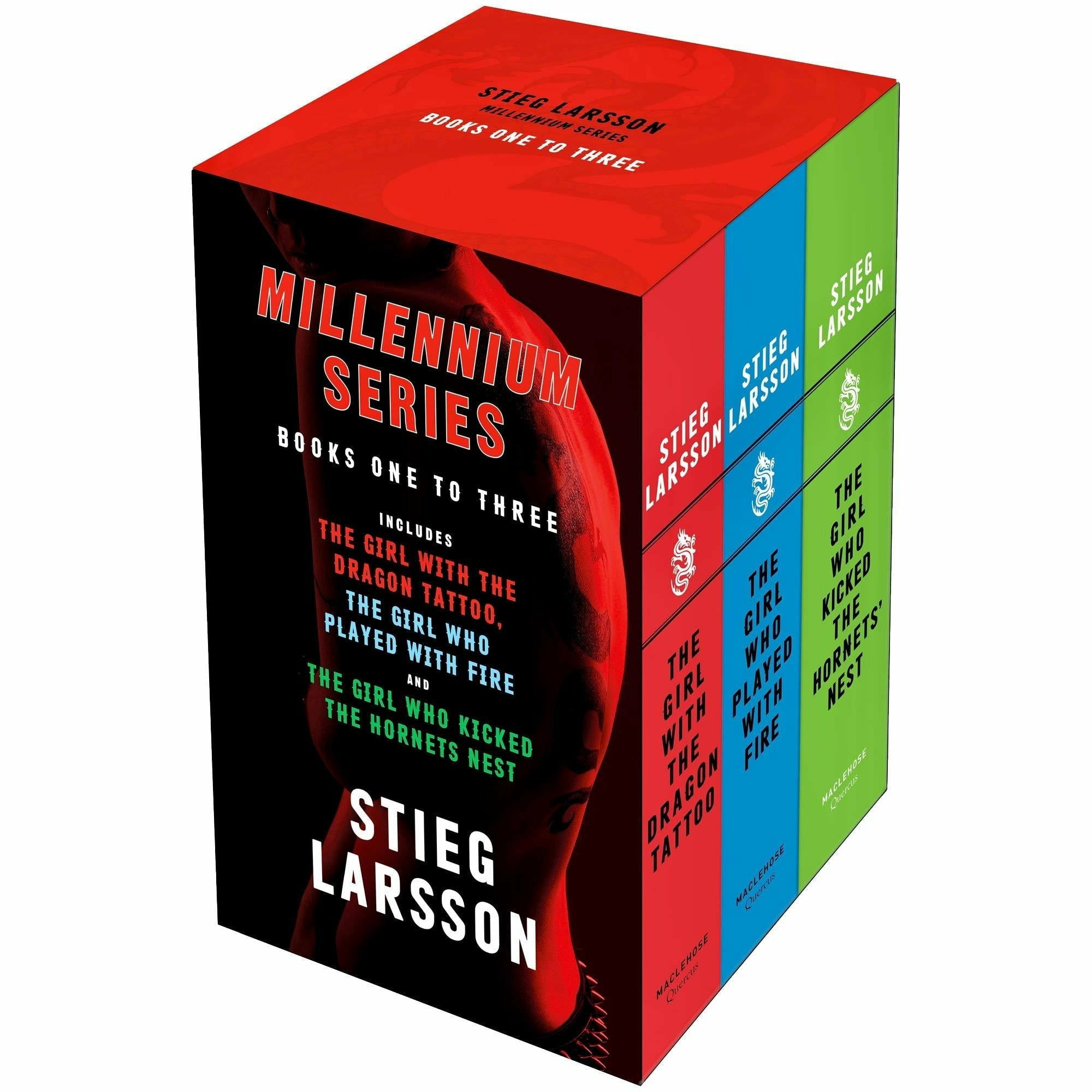 The Millennium Trilogy 3 Books Collection Box Set by Stieg Larsson ...