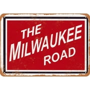 Milwaukee Road Sign