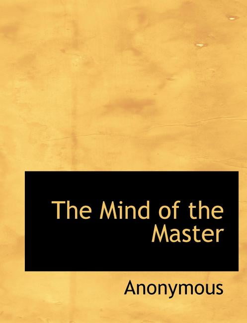 The Mind of the Master (Paperback) - Walmart Business Supplies