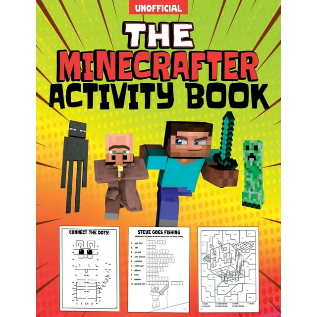 The Minecrafter Activity Book (Paperback) - Walmart.com