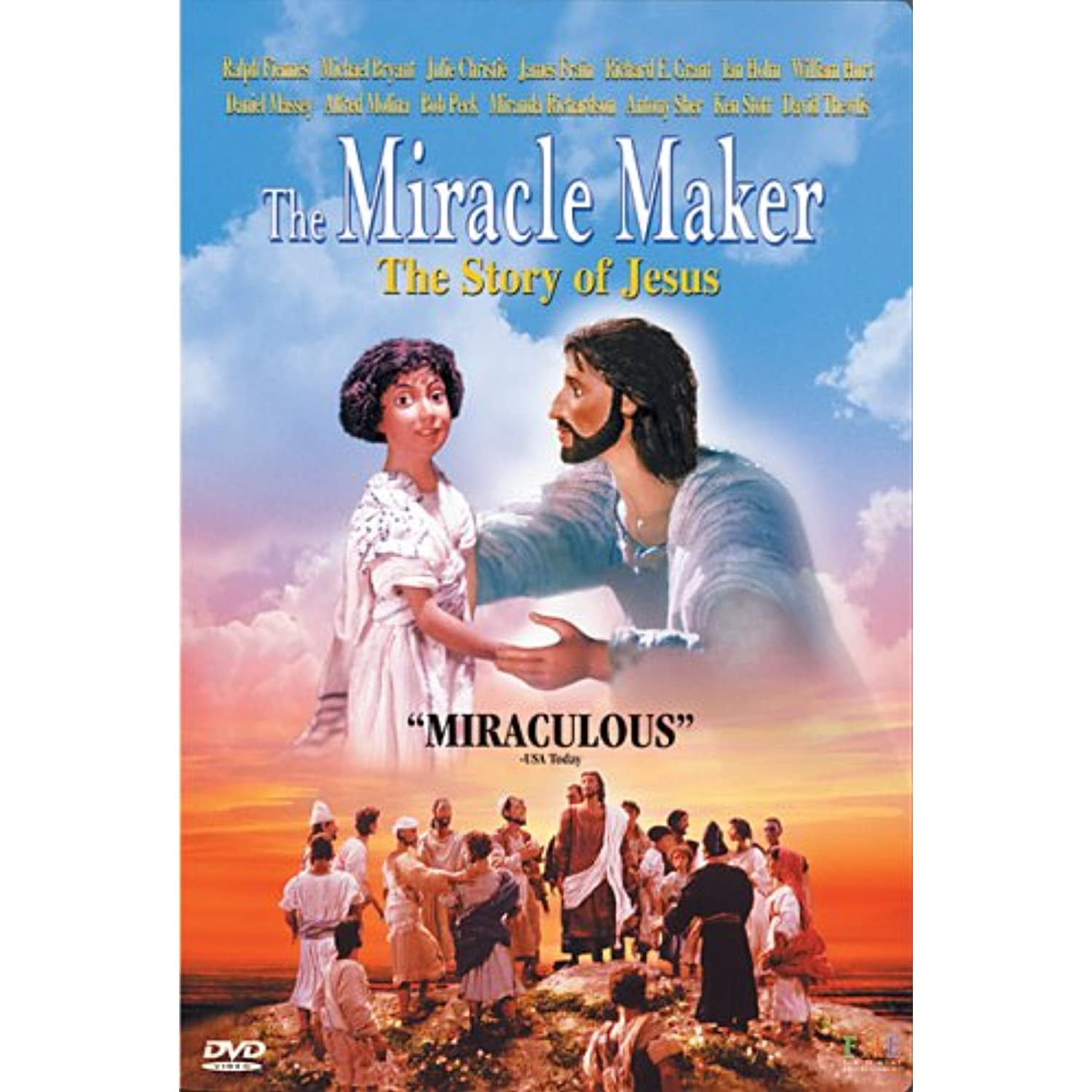 The Miracle Maker - The Story of Jesus DVD - Walmart.com