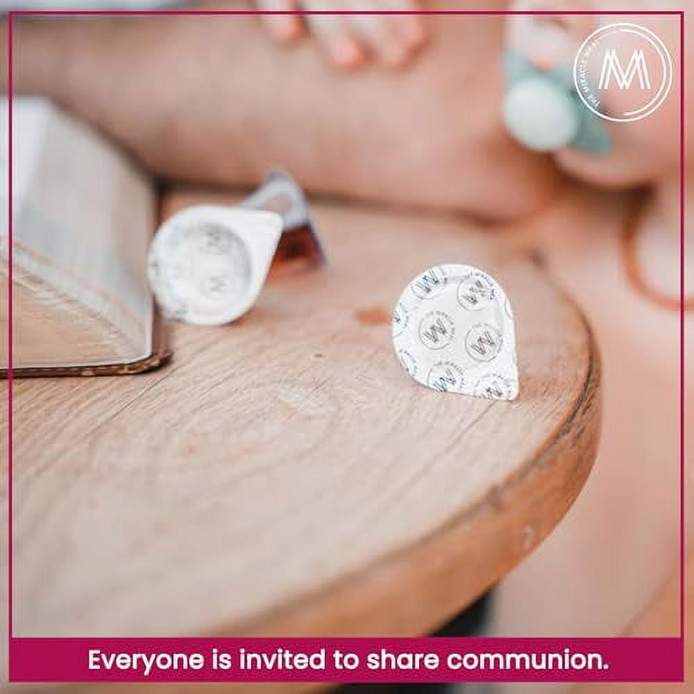 The Miracle Meal Pre-filled Communion Cups and Wafer Set - Box of 100 ...
