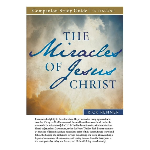 The Miracles of Jesus Christ Study Guide, (Paperback) - Walmart.com