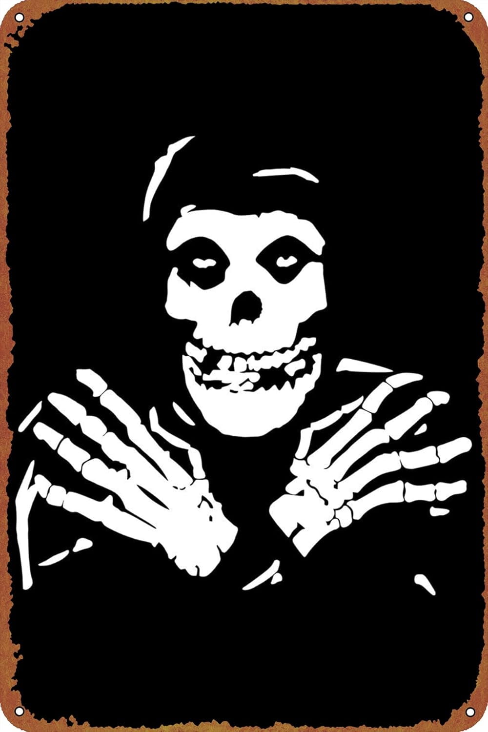 The Misfits Poster Metal Sign Tin Metal Retro Wall Decor for Home ...