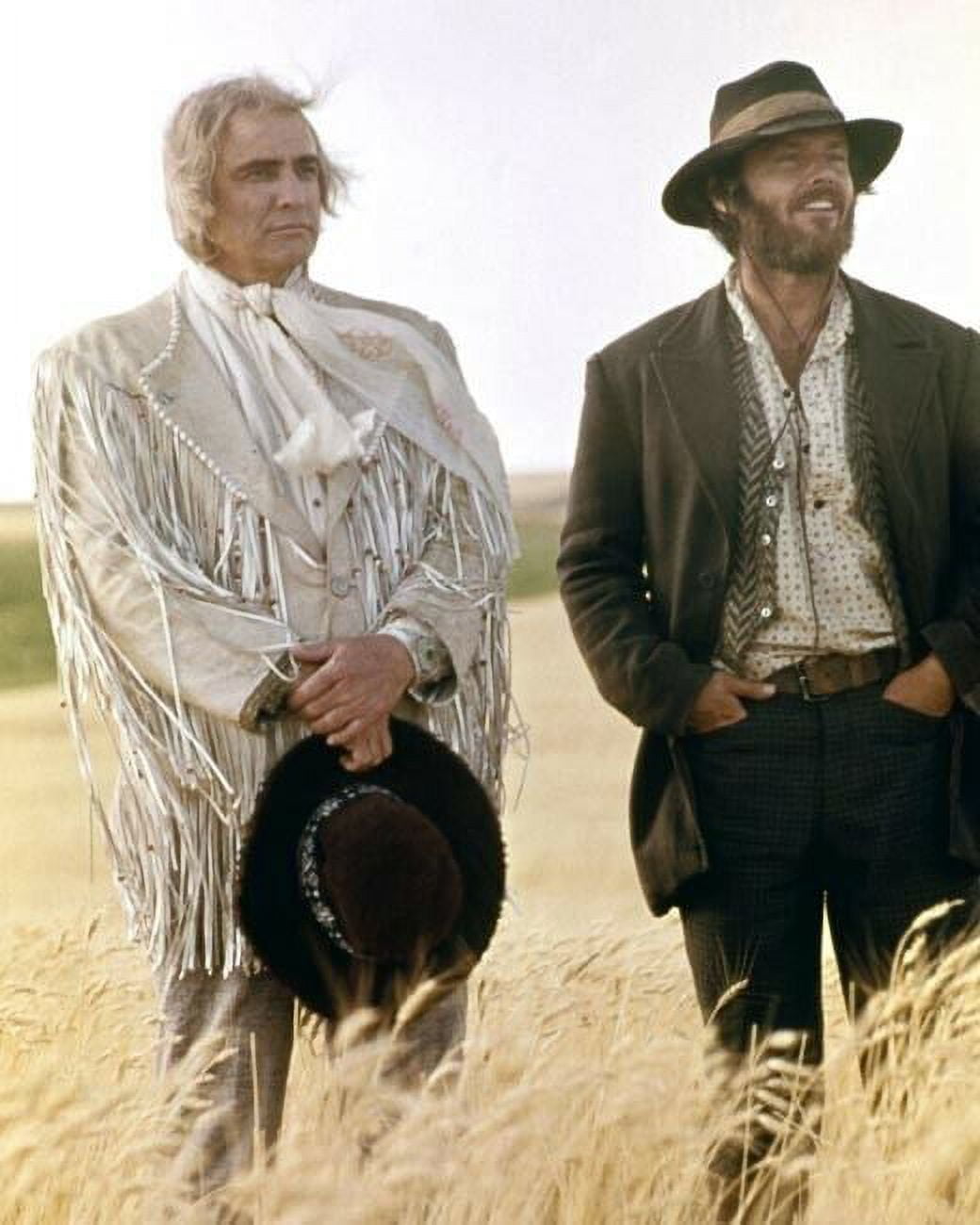 The Missouri Breaks Marlon Brando Jack Nicholson in wheat field 5x7 ...