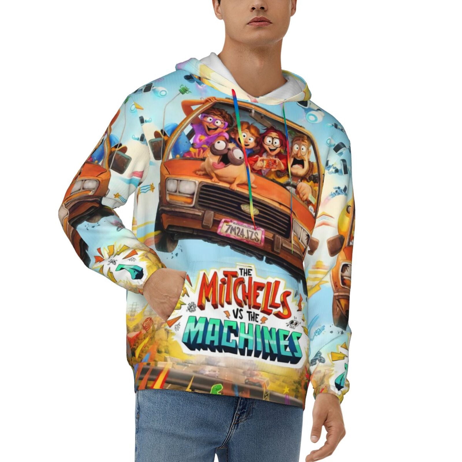 The Mitchells Vs Machines Men Women Unisex Hoodie 3D Print Cosplay ...