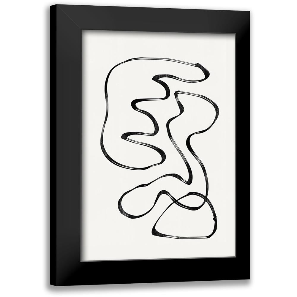 The Miuus Studio 11x14 Black Modern Framed Museum Art Print Titled ...