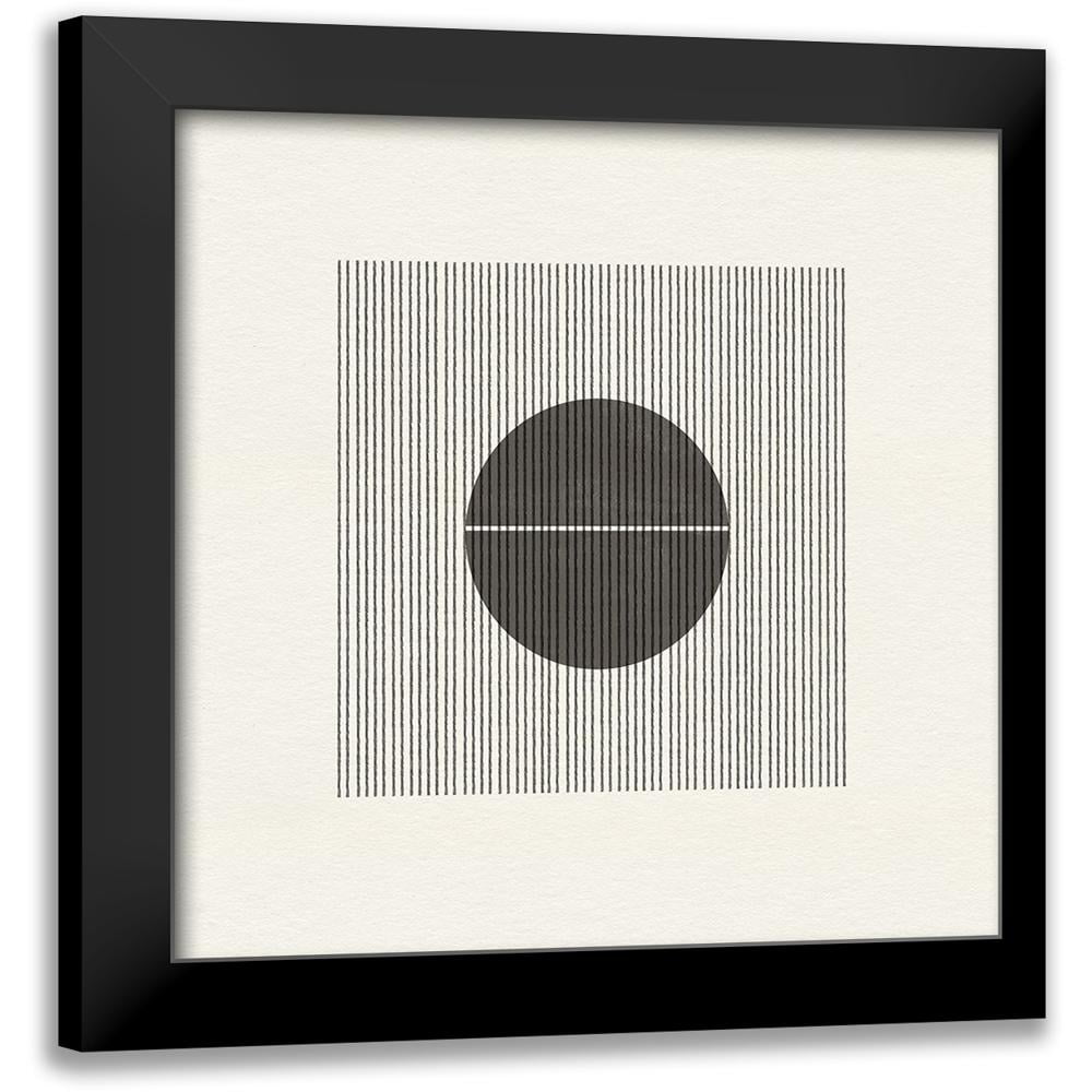 The Miuus Studio 15x15 Black Modern Framed Museum Art Print Titled - Paper Object No5 - Walmart.com