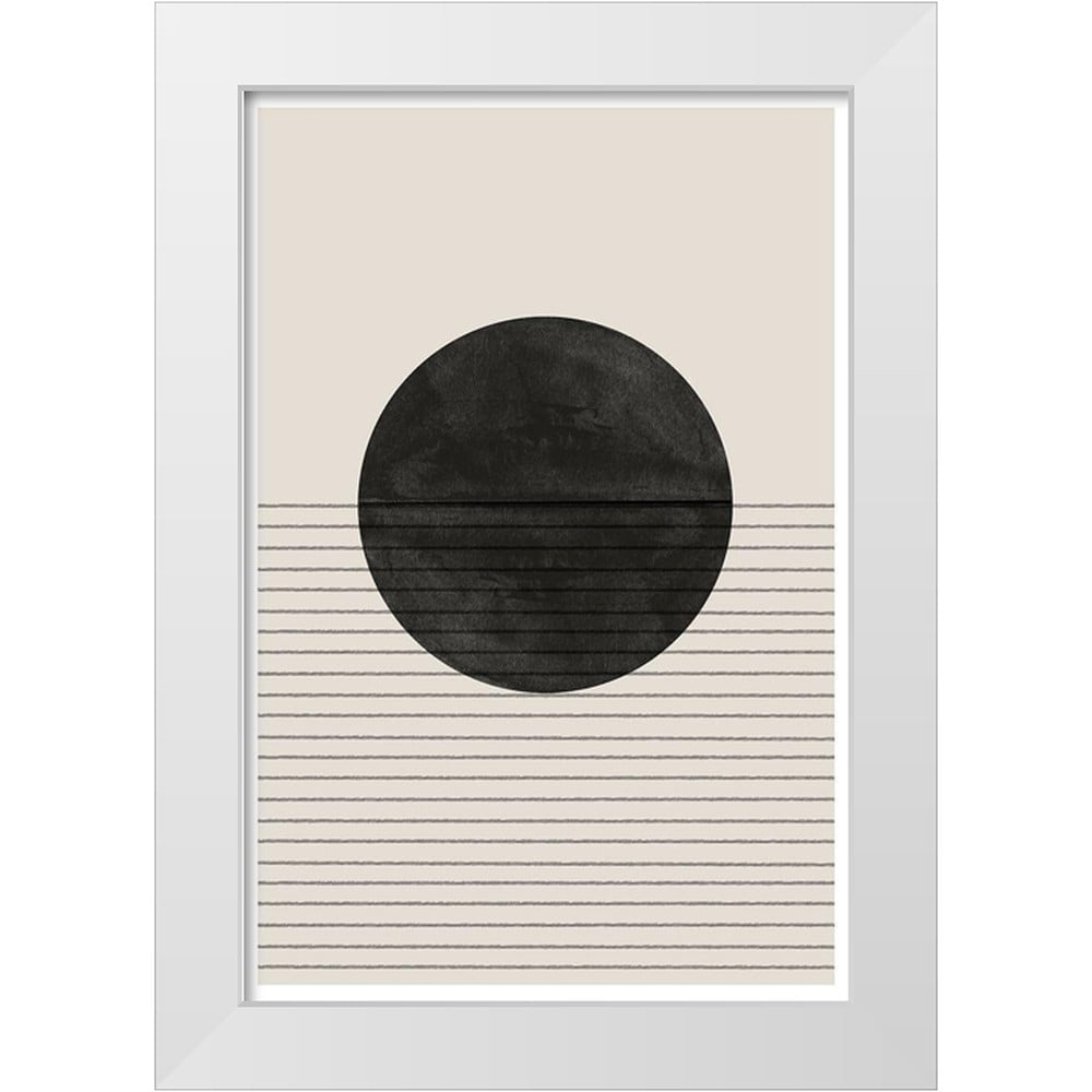 The Miuus Studio 17x24 White Modern Wood Framed Museum Art Print Titled - BaB No4. - Walmart.com