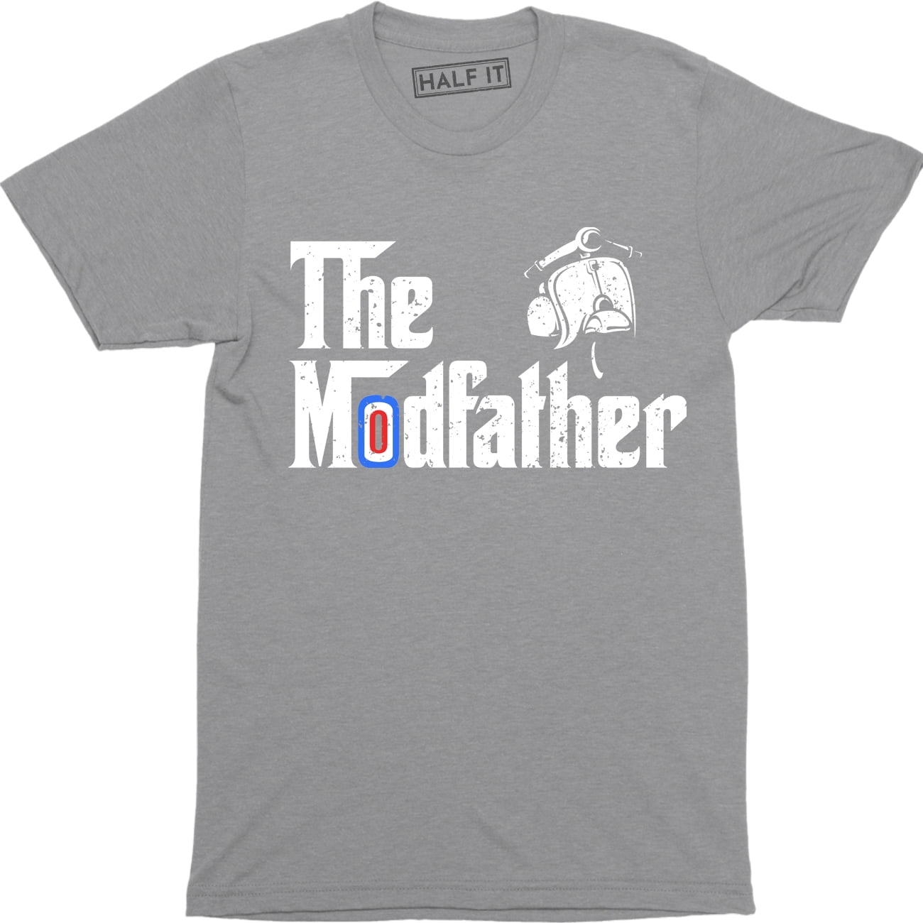 The Modfather Scooter Funny Parody Slogan Graphic Mens T-Shirt - Walmart.com