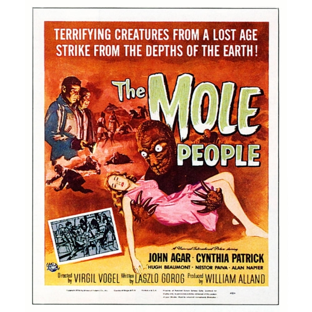 The Mole People Movie Poster Masterprint - Walmart.com