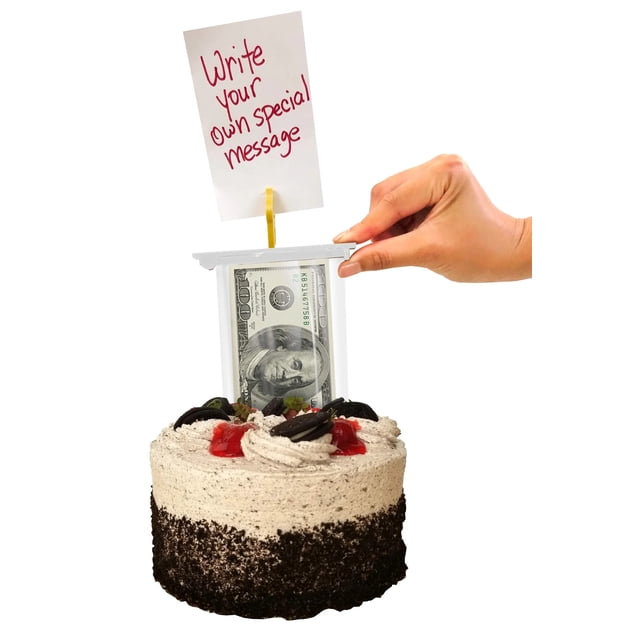 The Money Cake - Birthday Surprise Cash Dispenser Kit including Special ...