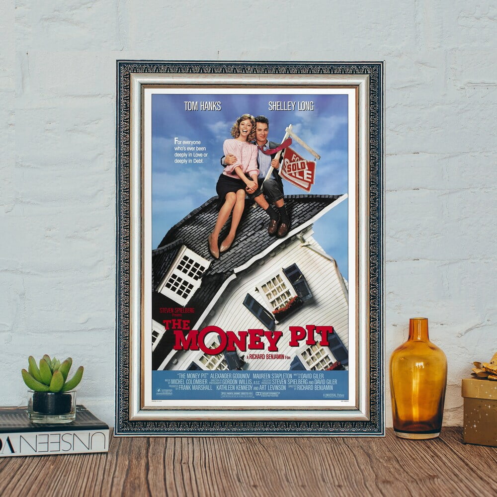 The Money Pit Poster, The Money Pit Classic Vintage Movie Poster ...