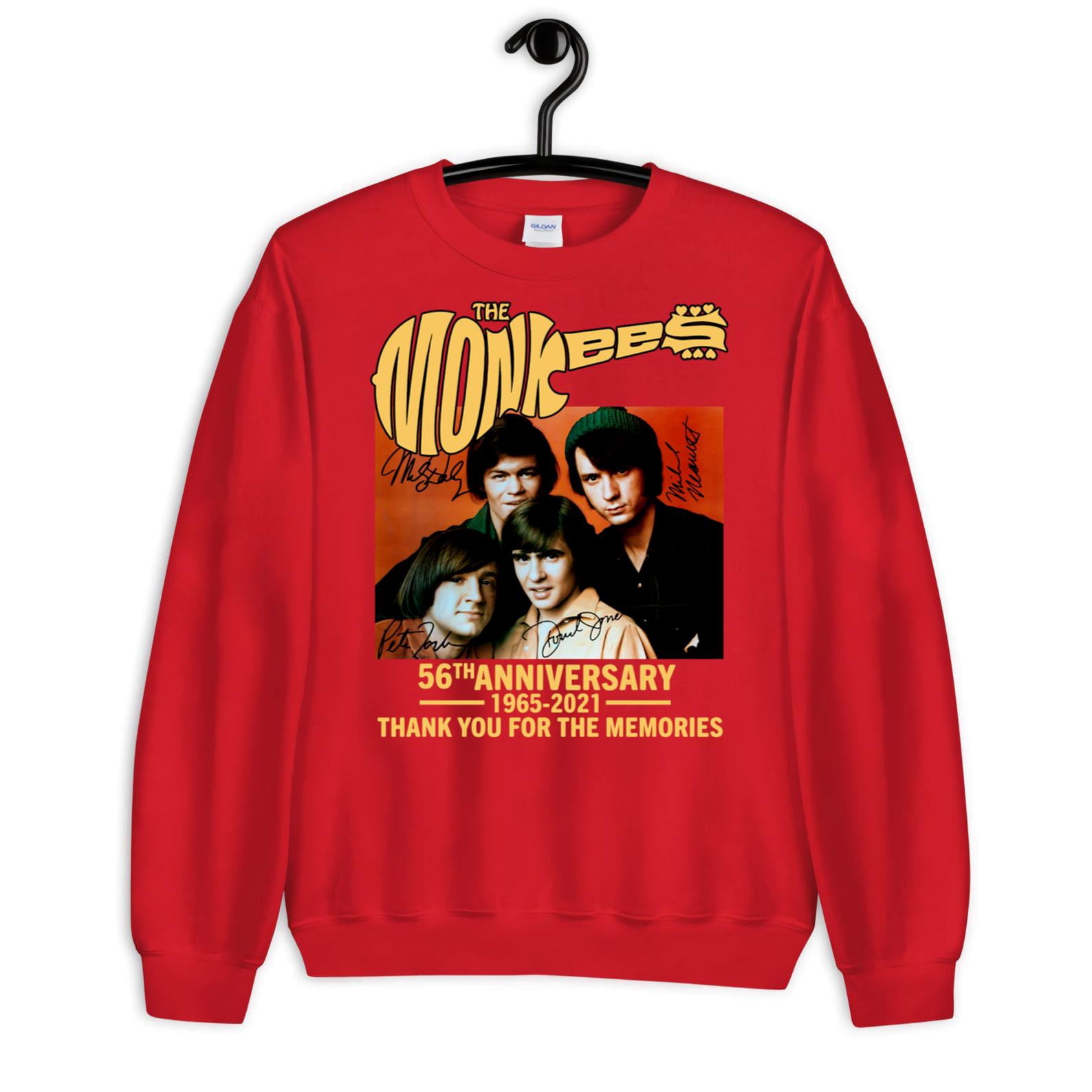 The Monkees Guitar 56th Anniversary 1966-2022 Signatures T-shirt ...