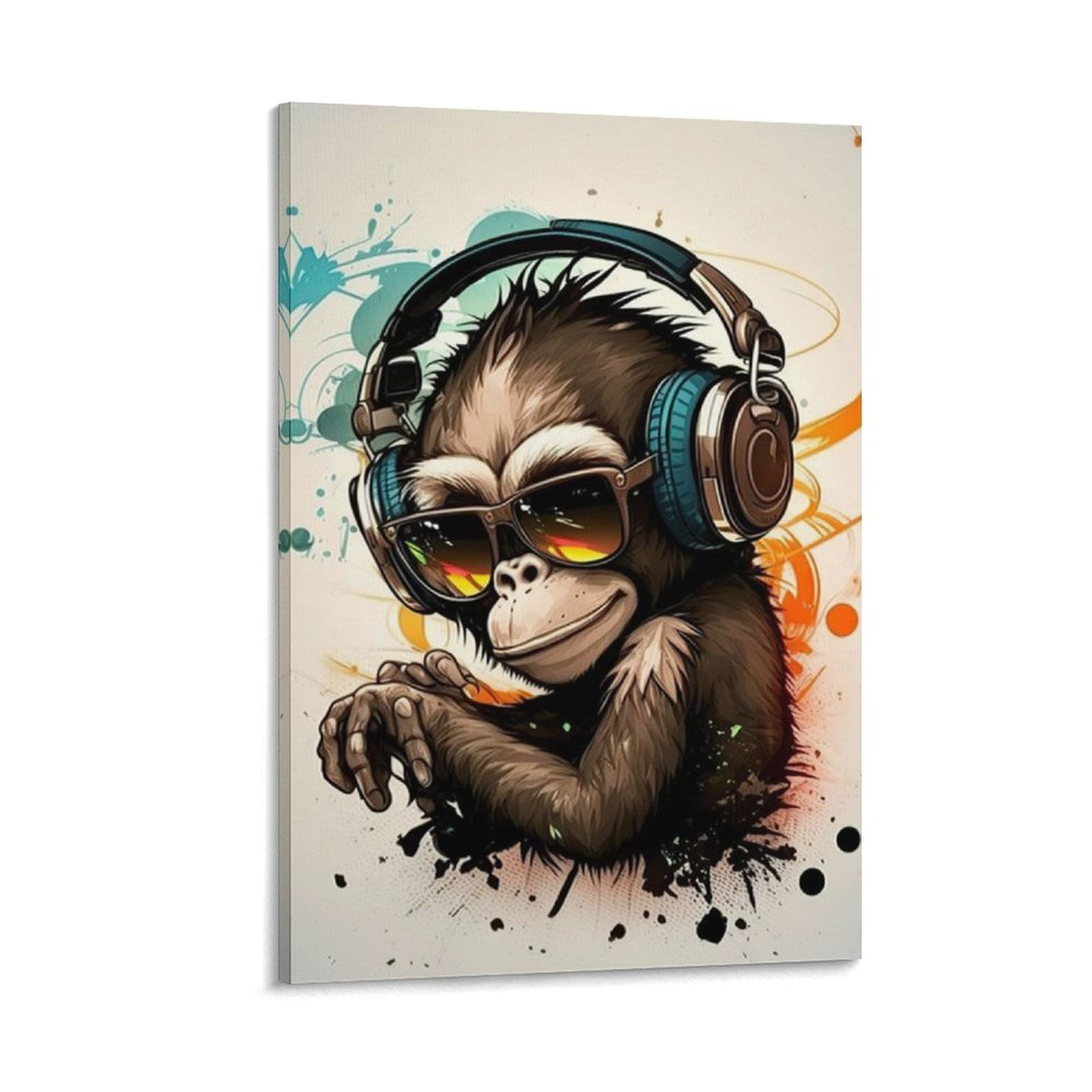 The Monkey Frame-style16x24inch(40x60cm) - Walmart.com