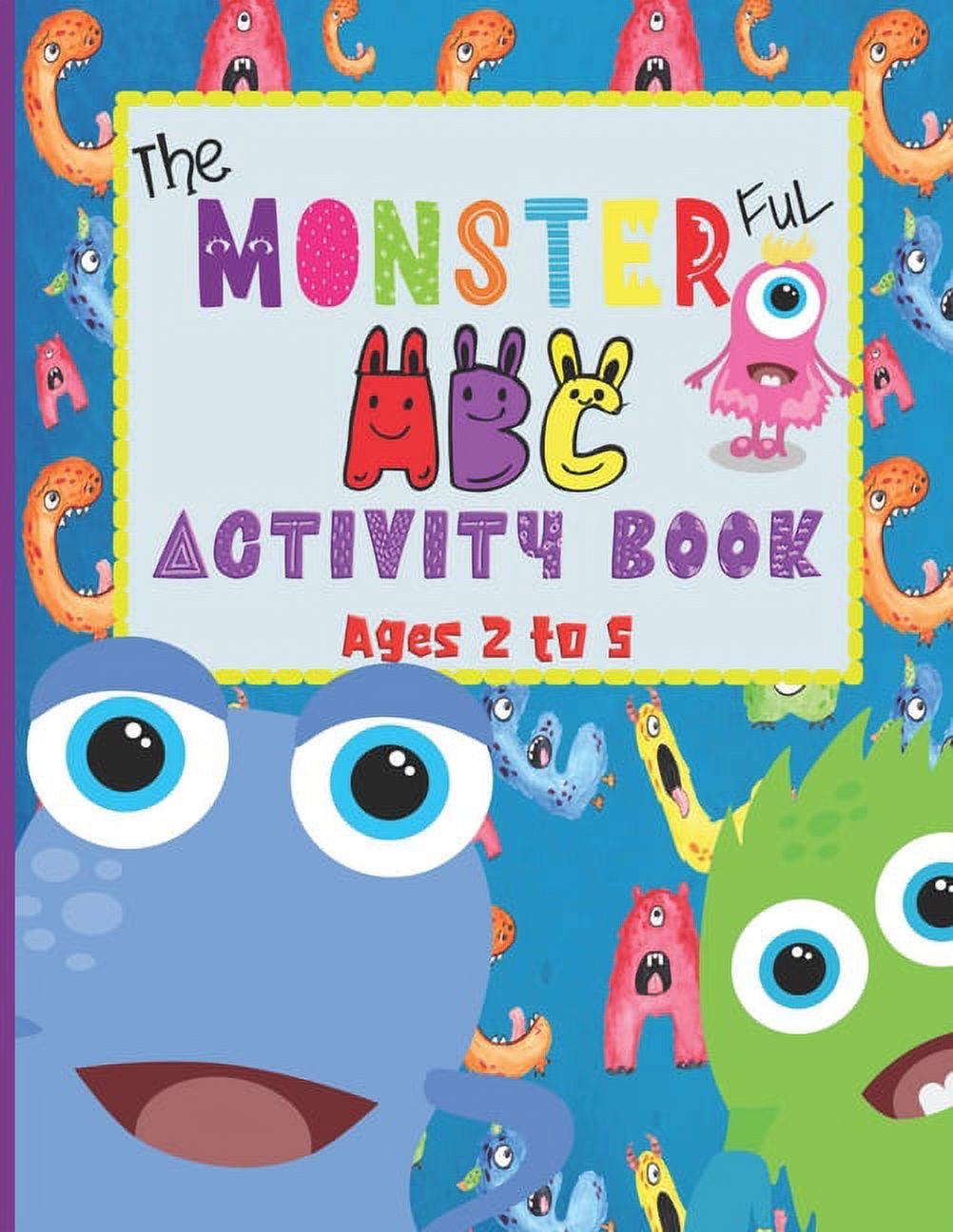The Monsterful ABC Activity Book (Paperback) - Walmart.com