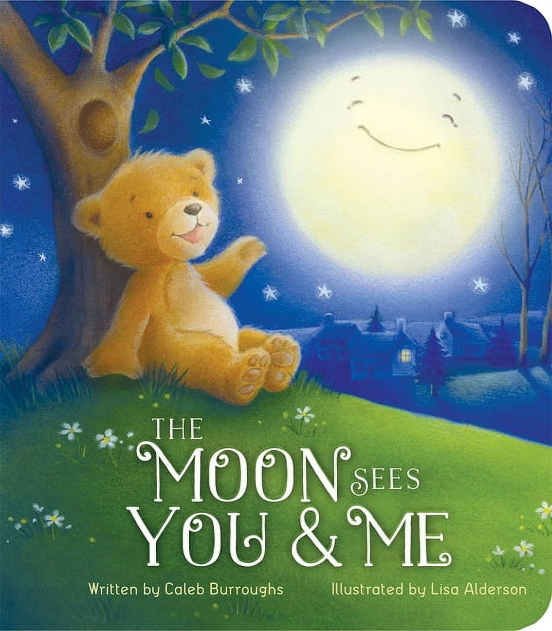 The Moon Sees You and Me, (Board Book) - Walmart.com
