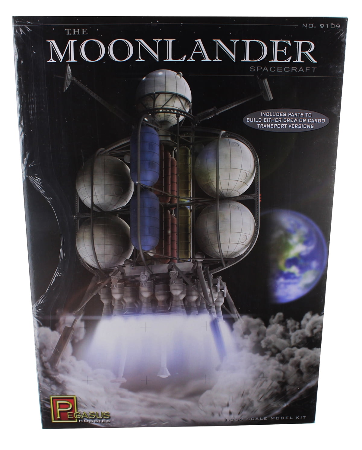 Pegasus Hobbies 9109 1/350 The Moonlander Plastic Model Kit - Walmart.com