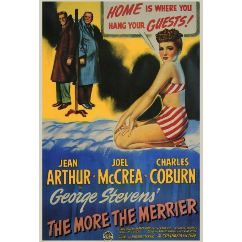 The More the Merrier Movie Poster Print (27 x 40) - Item # MOVGF6346 ...