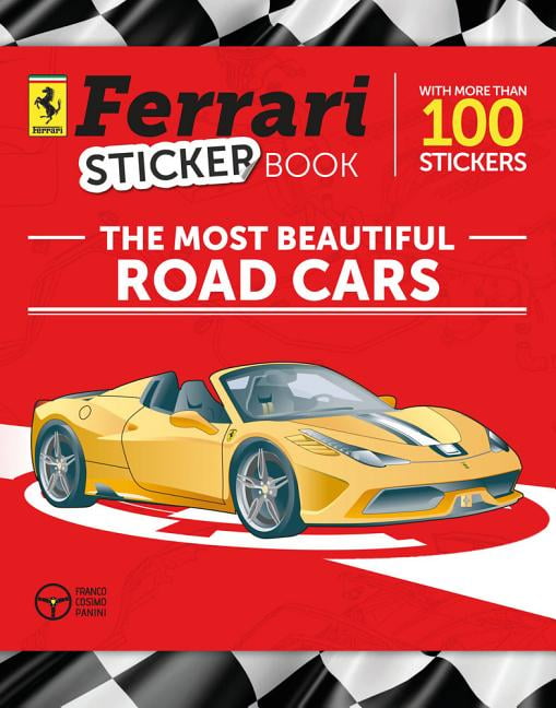 The Most Beautiful Road Cars : Ferrari Sticker Book (Paperback ...