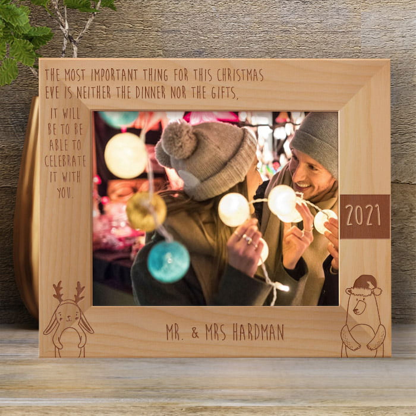 The Most Important Thing For This Christmas Eve Personalized Wooden ...