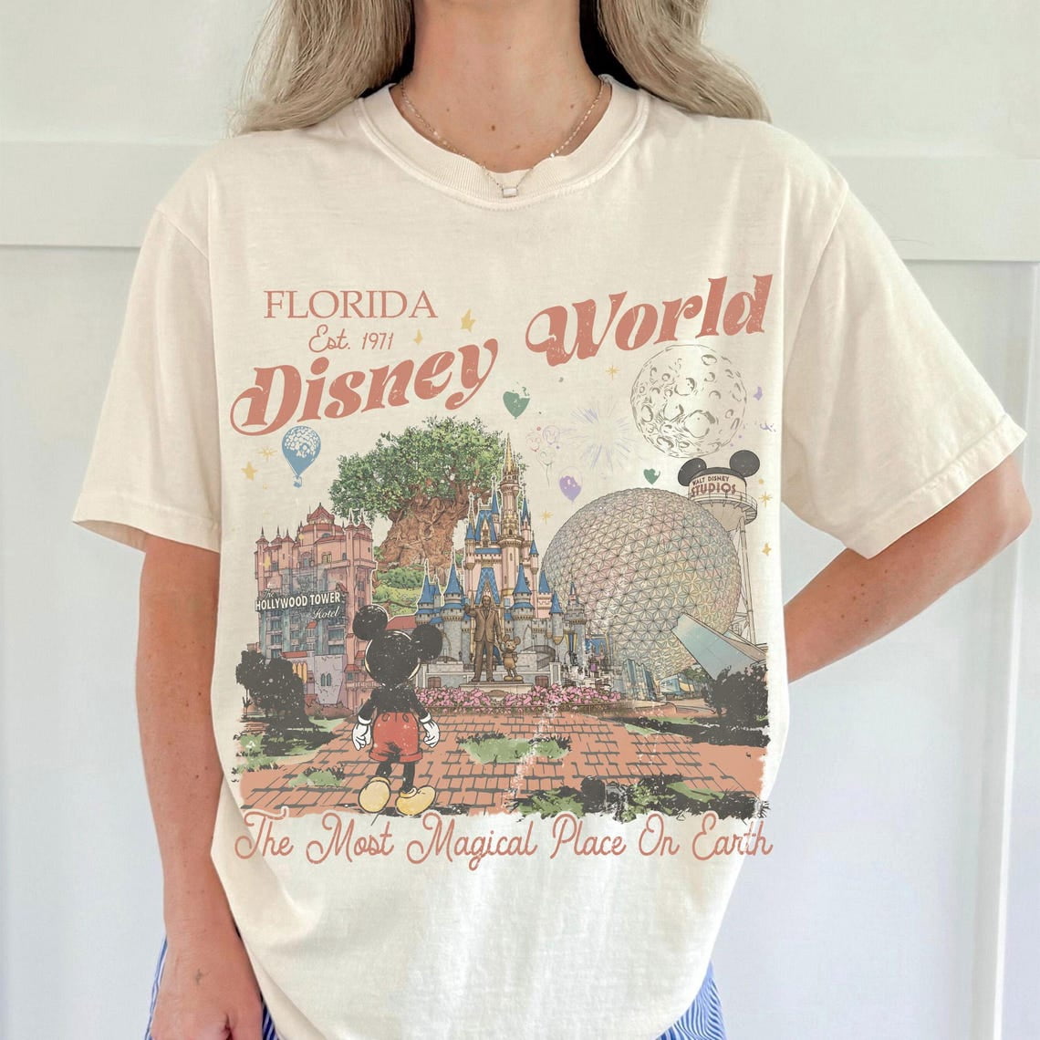 The Most Magical Place On Earth - Florida Est 1971 Merch: Retro Mouse ...