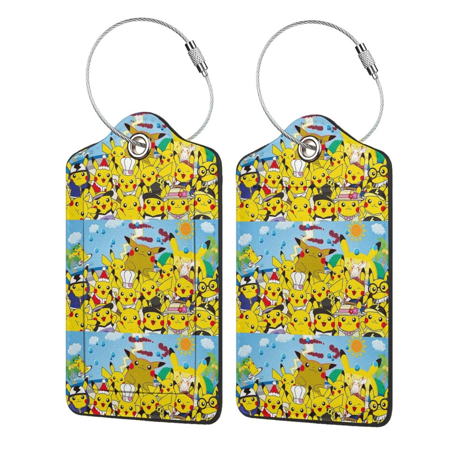 The Most Unique Versions of Pikachu Luggage Tags for Suitcases Travel ...