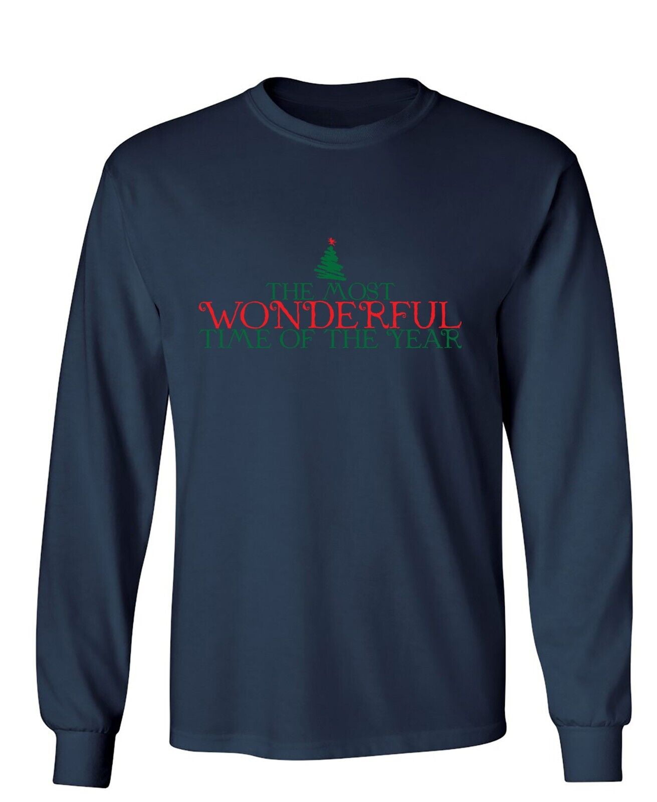 The Most Wonderful Time Sarcastic Humor Novelty Men's Long Sleeve ...