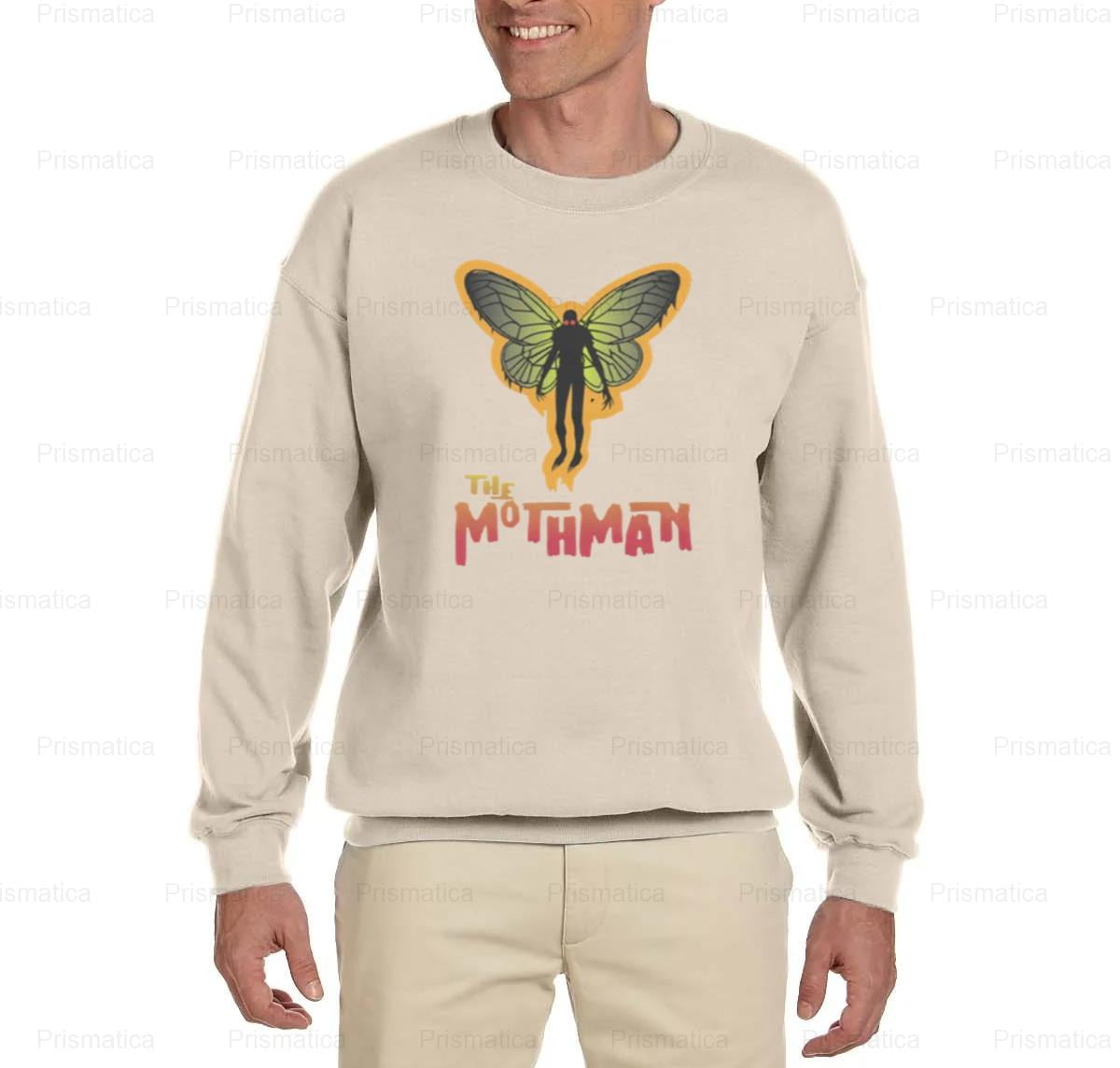 The Mothman Cryptid Legend Creature Sweatshirt Folklore Mystery Graphic ...